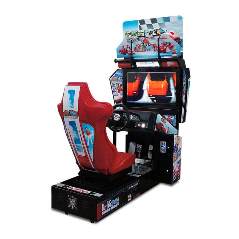 China 32 “lcd Coin Operated Outrun Simulator Racing Video Arcade Game ...