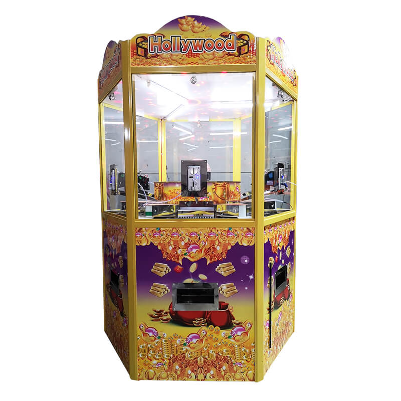 China Coin operated coin pusher game machine for 6 players factory and ...