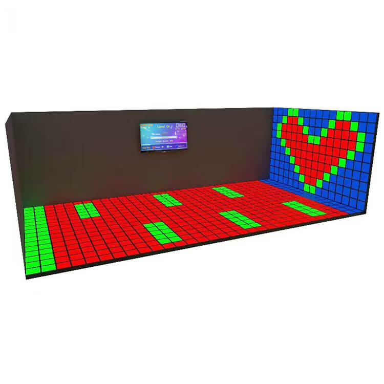 China New Arrival jump grid interactive game activate games sport game ...